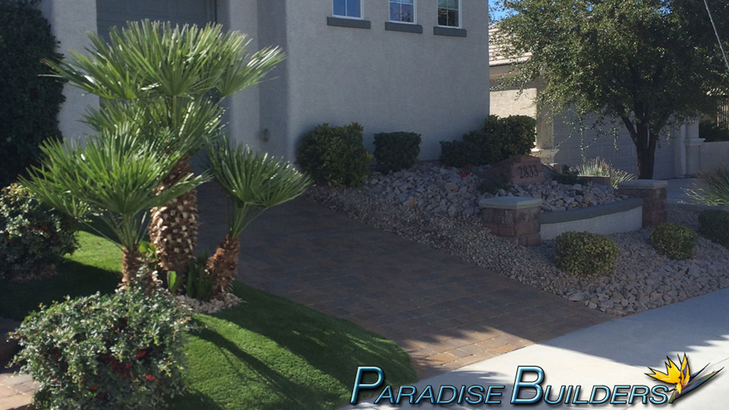 Pavers by Paradise Builders Las Vegas 702-242-0271